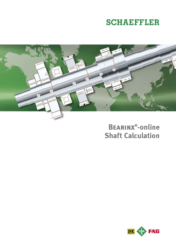 BEARINX-online Shaft Calculation | Schaeffler Middle East